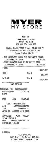 Customizable Receipt Templates | Generate Professional Receipts ...