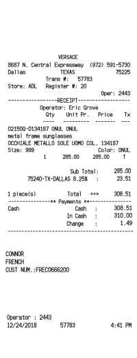 Customizable Receipt Templates | Generate Professional Receipts ...