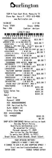 Customizable Receipt Templates | Generate Professional Receipts ...